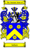 Lanham coat of arms / Lanham Family Crest