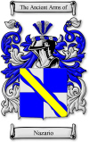 Nazario coat of arms / Nazario Family Crest